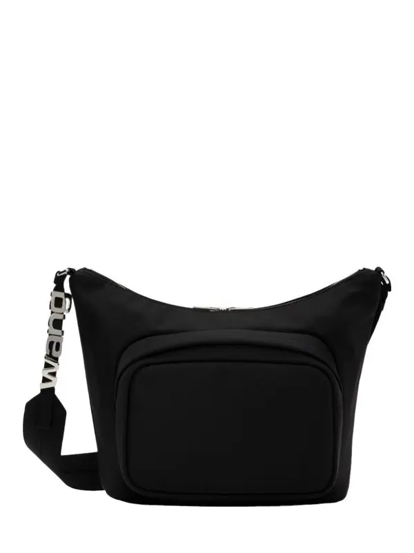 Alexander Wang Logo Shoulder Bag - Black