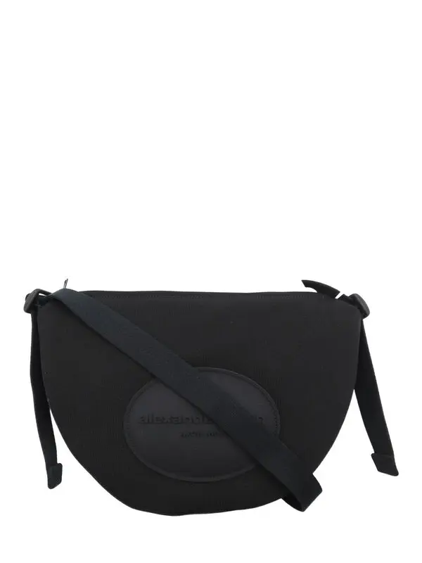 Alexander Wang Logo Patch Small Crossbody Bag - Black