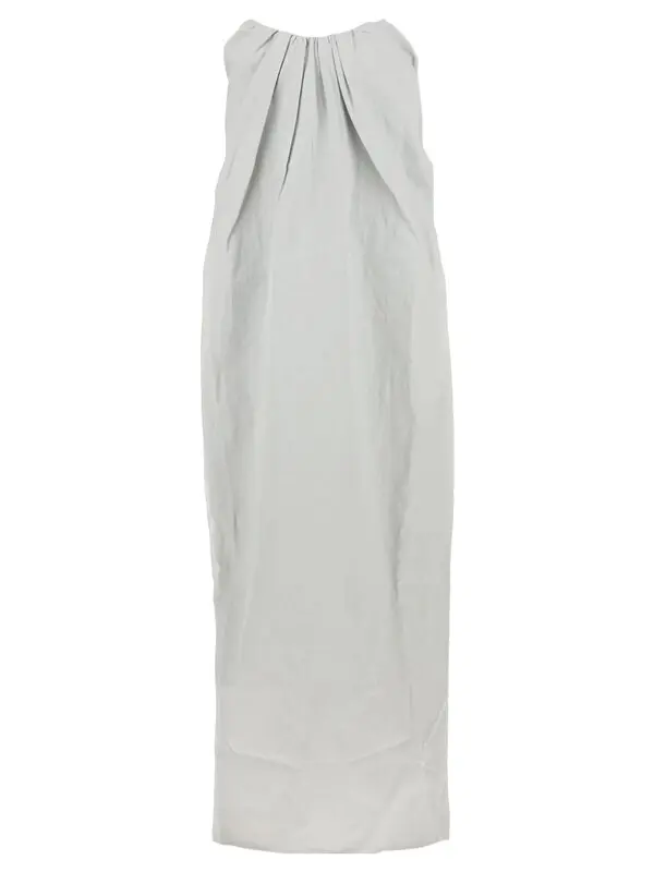 Co Pleated Maxi Dress - White