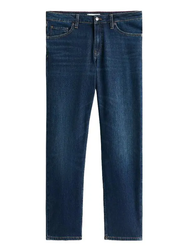 Tommy Hilfiger High Rise Straight Leg Jeans - Blue
