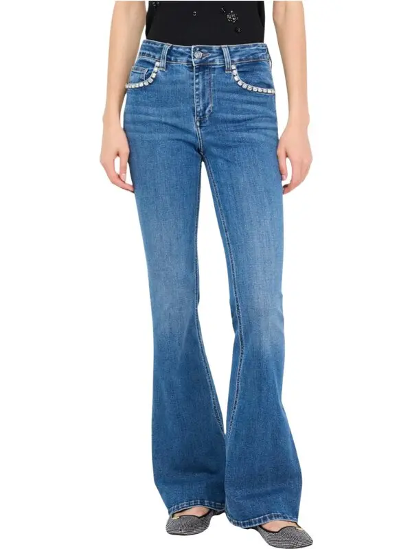 Liu Jo High-rise Flared Jeans - Blue