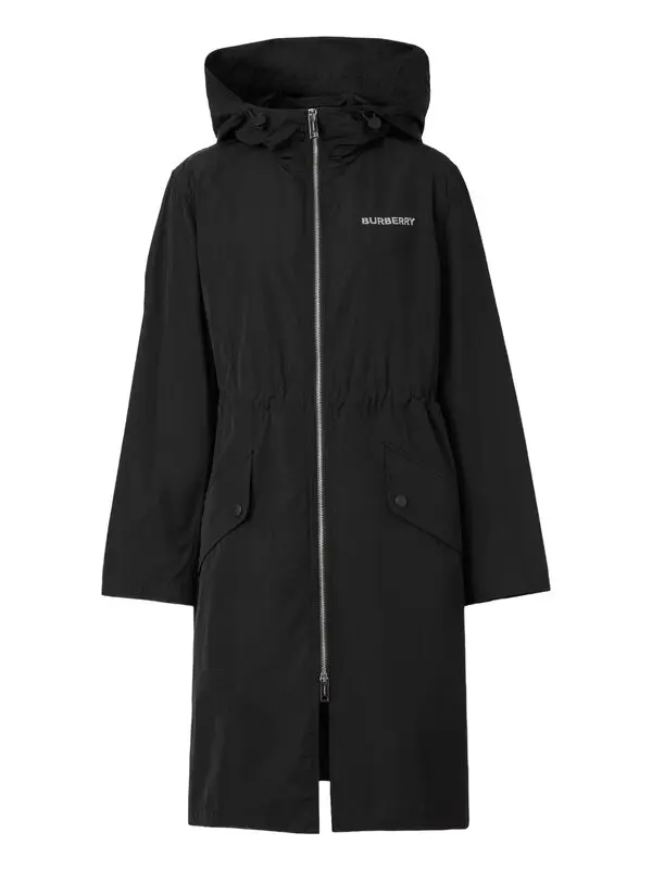 Burberry Horseferry Print Parka - Black