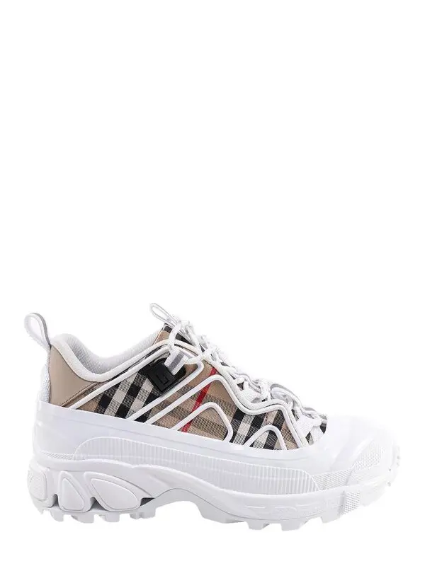 Burberry Vintage Check Low-top Sneakers - White