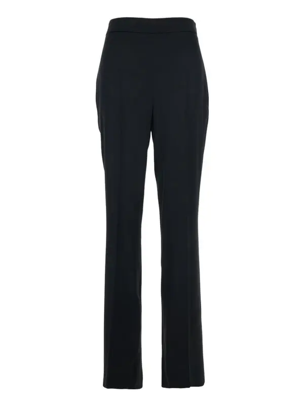 TWINSET Wide-leg Relaxed Trousers - Black