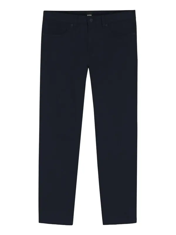 Hugo Boss Twill Casual Pants - Dark Blue
