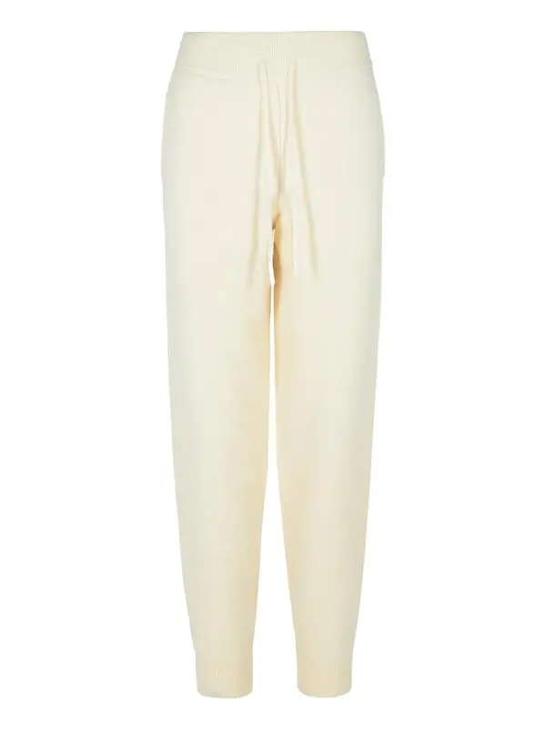 LOULOU STUDIO Drawstring Waist Athletic Pants - White