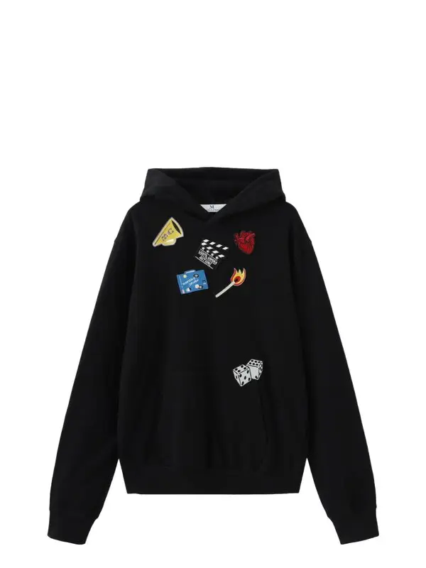 Marissa Chiara Long-sleeved Sweatshirt - Black