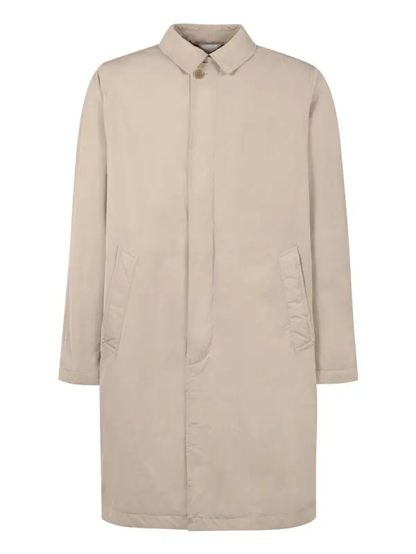 Aspesi Back Slit Collared Jacket - Nude