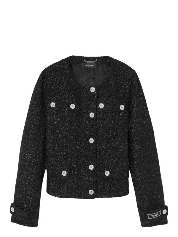 Versace Medusa Tweed Jacket - No