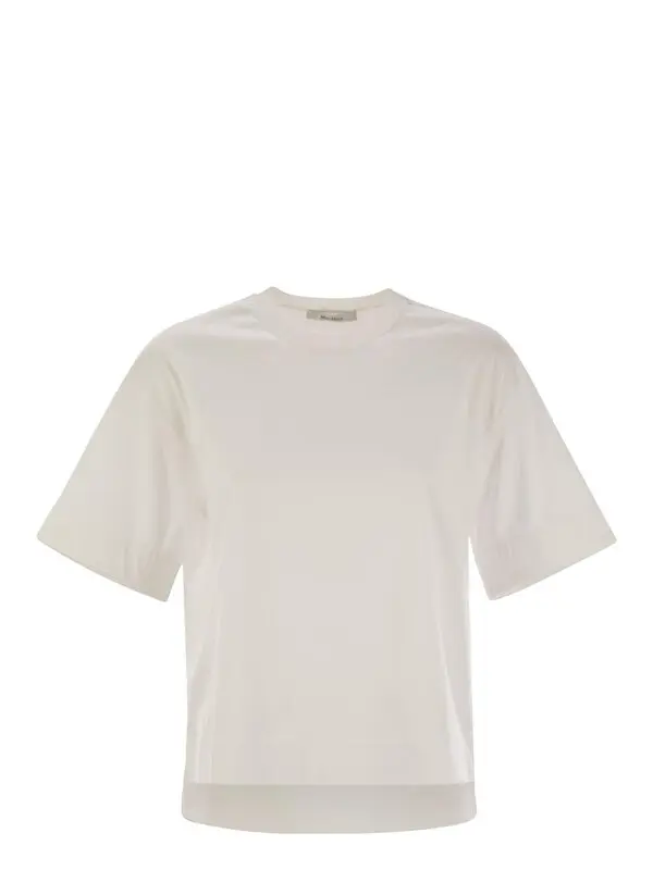 Max Mara Crewneck Short Sleeve T-shirt - White