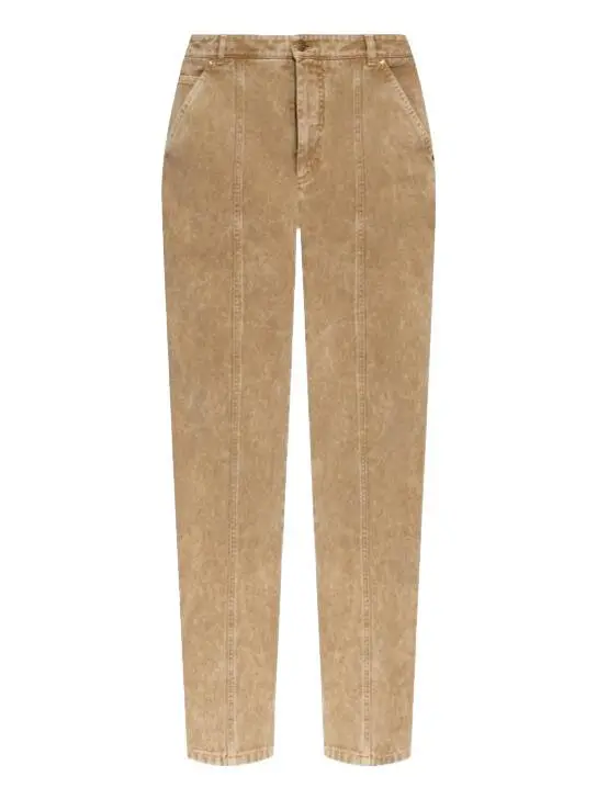 Moschino Straight Leg Jeans - Nude