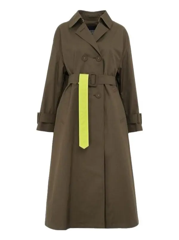 Herno Belted Trench Coat - Brown