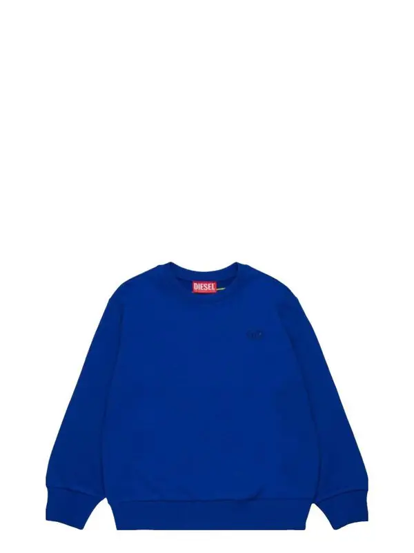 DIESEL® Logo Detail Sweatshirt - Blue