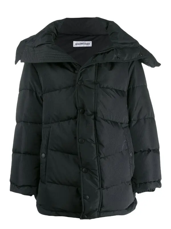 Balenciaga Puffer Coat - Black