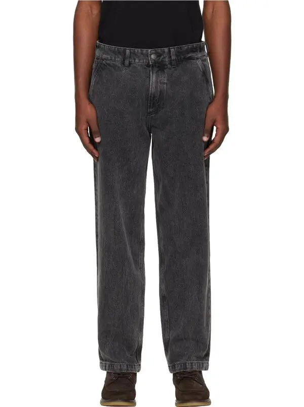 Hugo Boss Belt Loop Jeans - Black