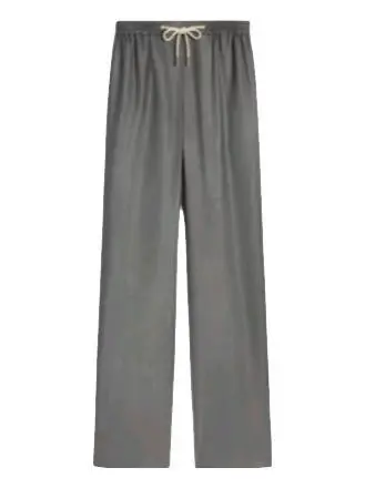 Celine Cashmere Flannel Jogging Pants - Grey