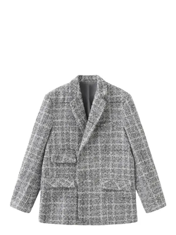 Marissa Chiara Long Sleeve Blazer - Grey