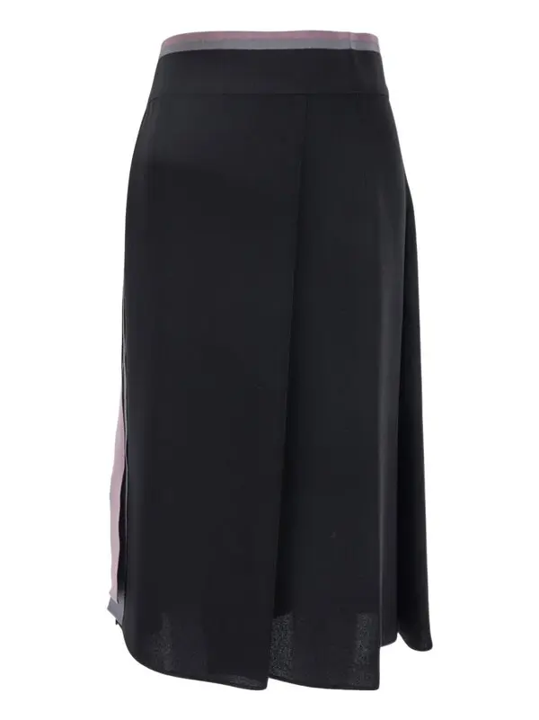 Fendi Silk Skirt - Black