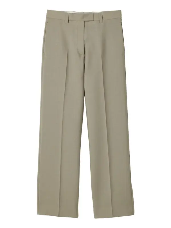 Miu Miu Pleated Tailored Trousers - Nude