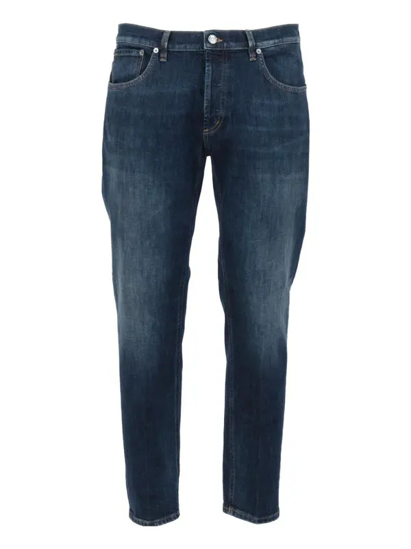 DONDUP Brighton Low-rise Carrot Jeans - Blue