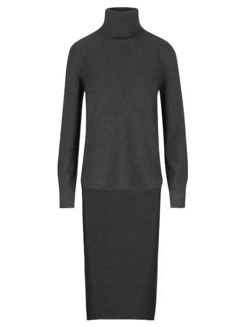 Givenchy Knitted Turtleneck Dress - Black