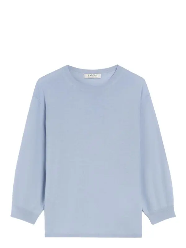 Max Mara S'amico Crewneck Jumper - Light Blue