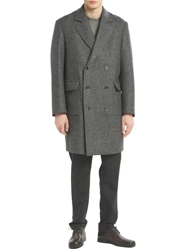 Barena Venezia Double-breasted Coat - Black