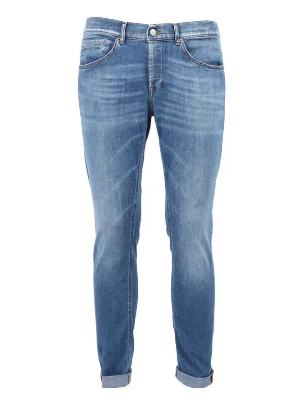 DONDUP Straight-leg Slim Fit Jeans - Blue