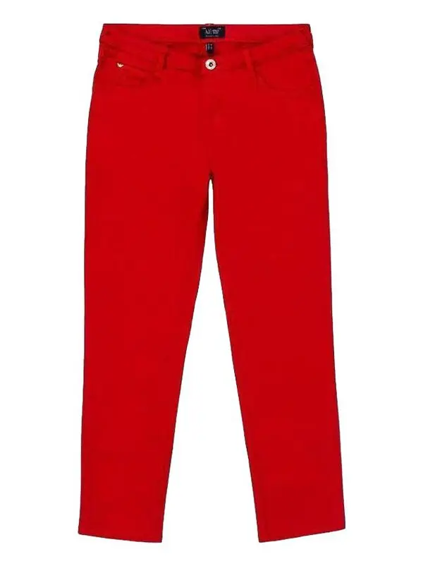 Emporio Armani Logo Denim - Red