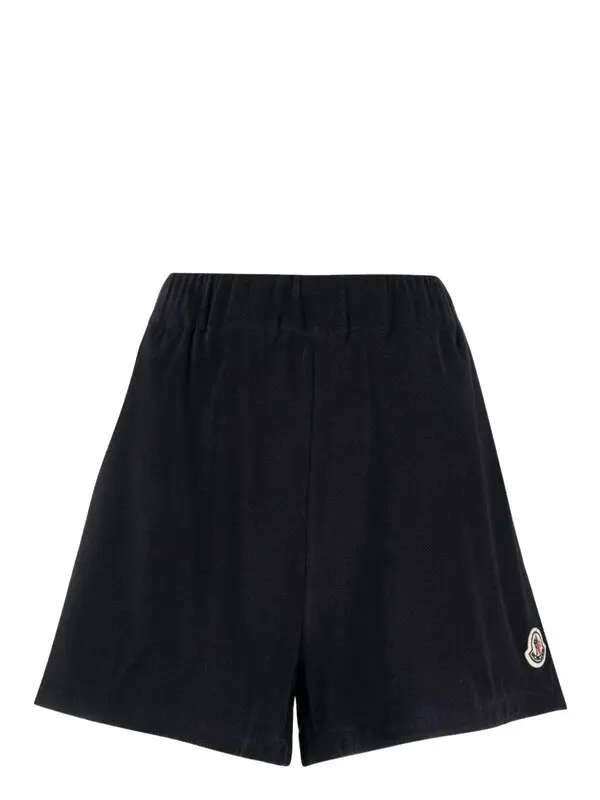 Moncler Logo Shorts - Midnight Blue