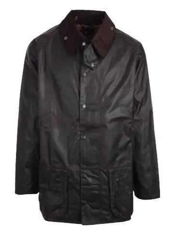 Barbour Beaufort Wax Jacket - Black
