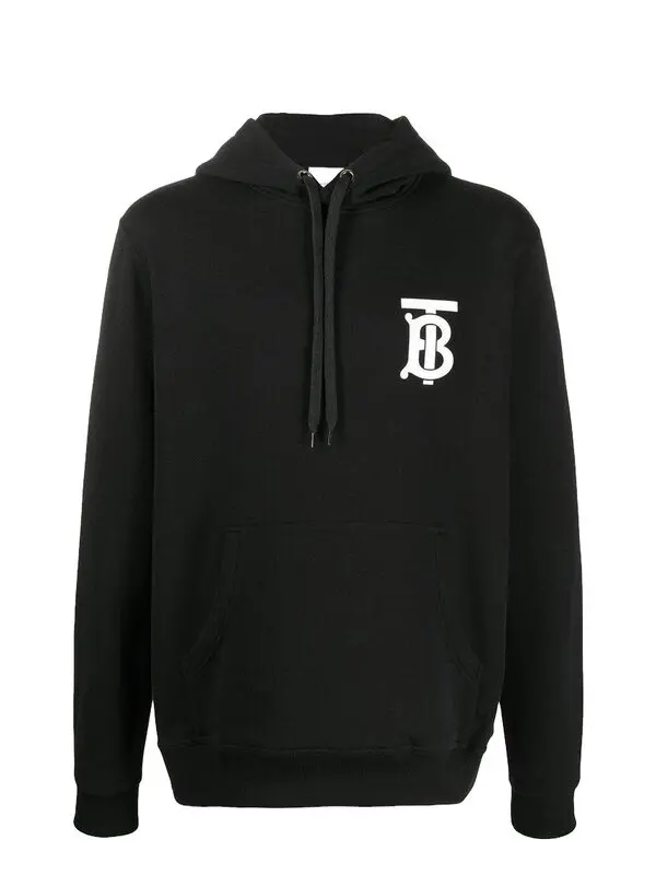 Burberry Monogram-motif Hoodie - Black