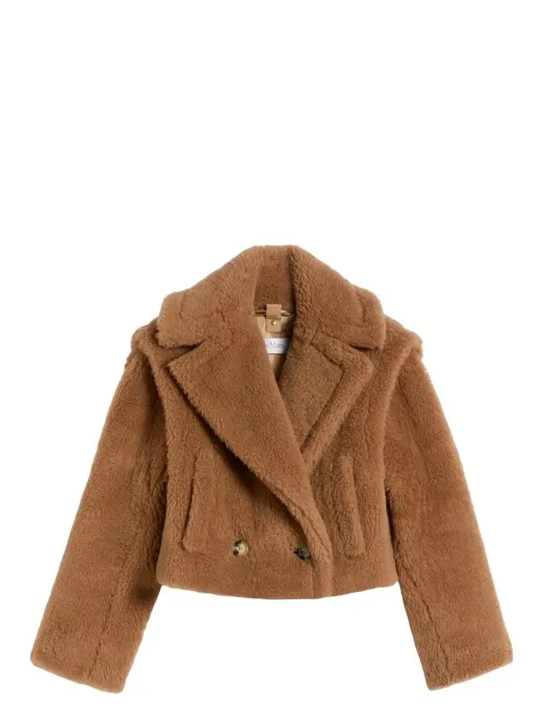 Max Mara Santos Double-breasted Coat - Camel