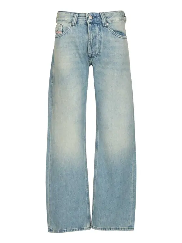 DIESEL® 1980-d-eeper Straight-leg Jeans - Gray