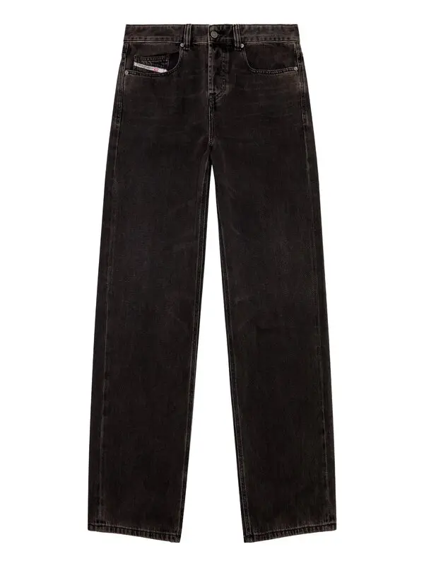 DIESEL® 2001 D-macro Straight Jeans - Black