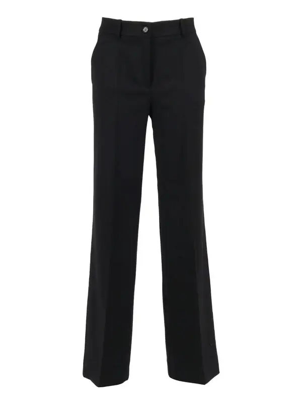 P.a.r.o.s.h Gabardine Pocket Trousers - Heise