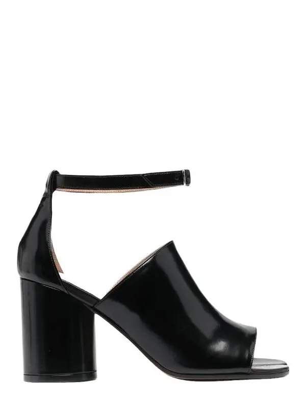 MAISON MARGIELA Tabi Block Heel Sandals - Black