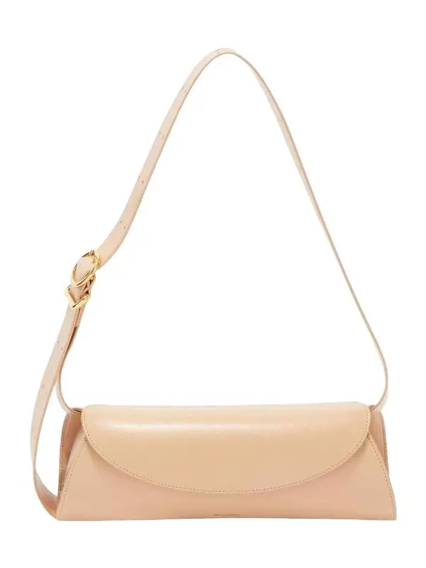 JIL SANDER Cannolo Small Shoulder Bag - Nude