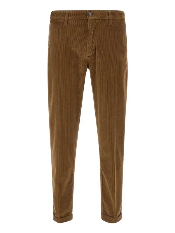 RE-HASH Mucha Slim-fit Chinos - Brown