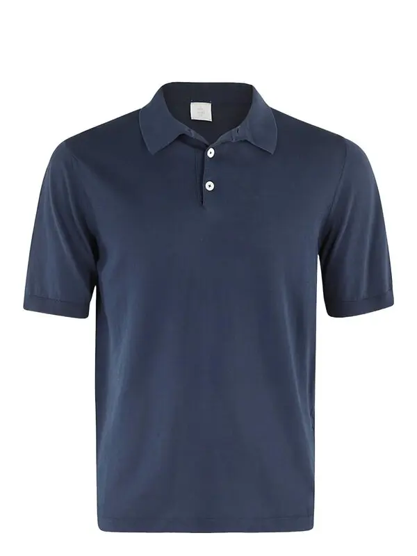 Eleventy Classic Polo Shirt - Blue