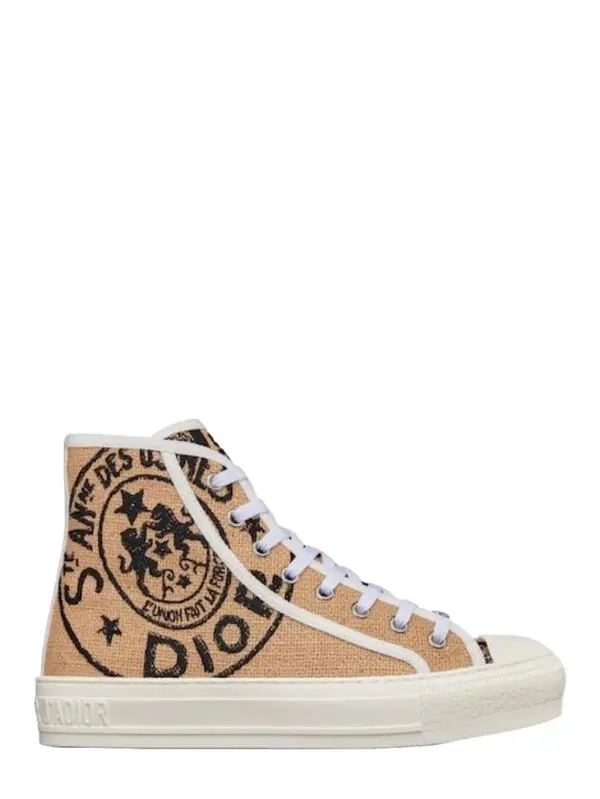Dior Walk'n' High-top Sneakers - White