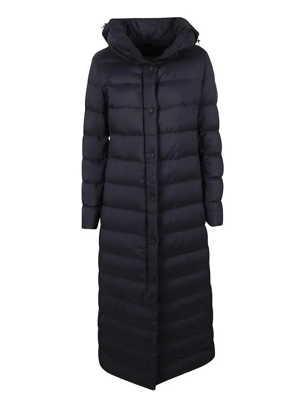 Herno Long Down Ecoage Jacket - Black