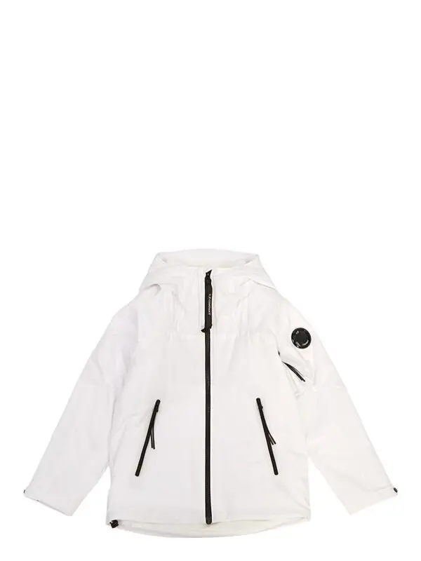 C.P. COMPANY Hooded Down Jacket - White