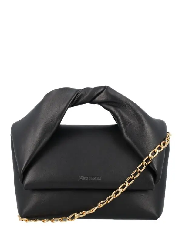 J.W.ANDERSON Jw Anderson Chain-link Twist Mini Bag - Black