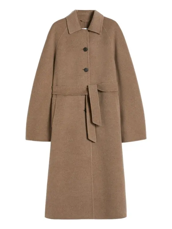 Max Mara Oversized Cashmere Coat - Hazelnut Brown