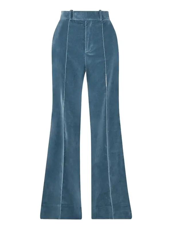 FRAME Straight-leg Casual Pants - Blue