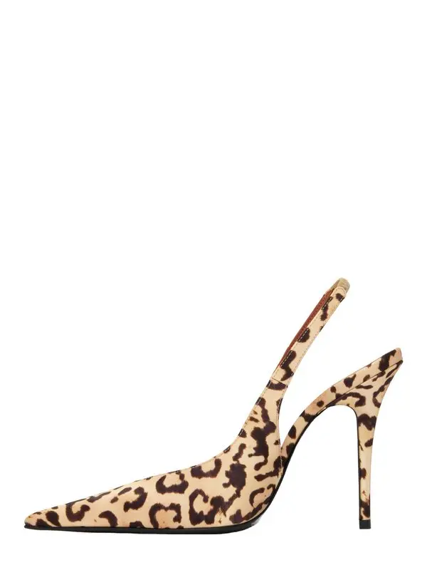 Amina Muaddi Anok High Heel Sandals - Nude