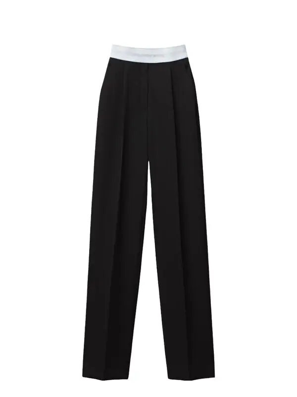 Alexander Wang Tailored Pleated Trousers - Black