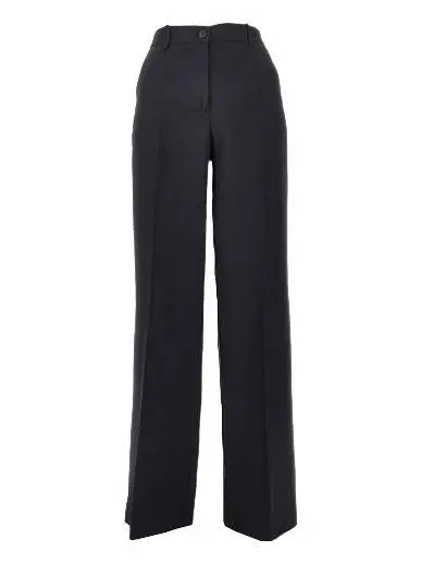 P.a.r.o.s.h Flared Trousers - Black