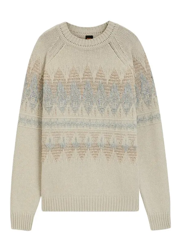 Hugo Boss Karombo Sweater - Light Beige